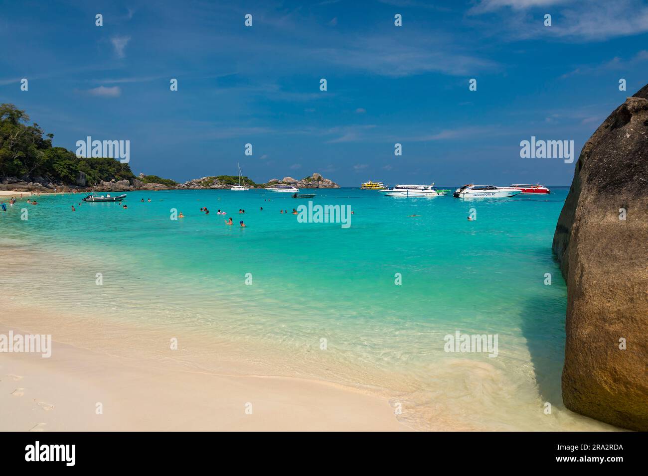 Thailand, Phang Nga Province, Similan national marine park, Koh Miang ...