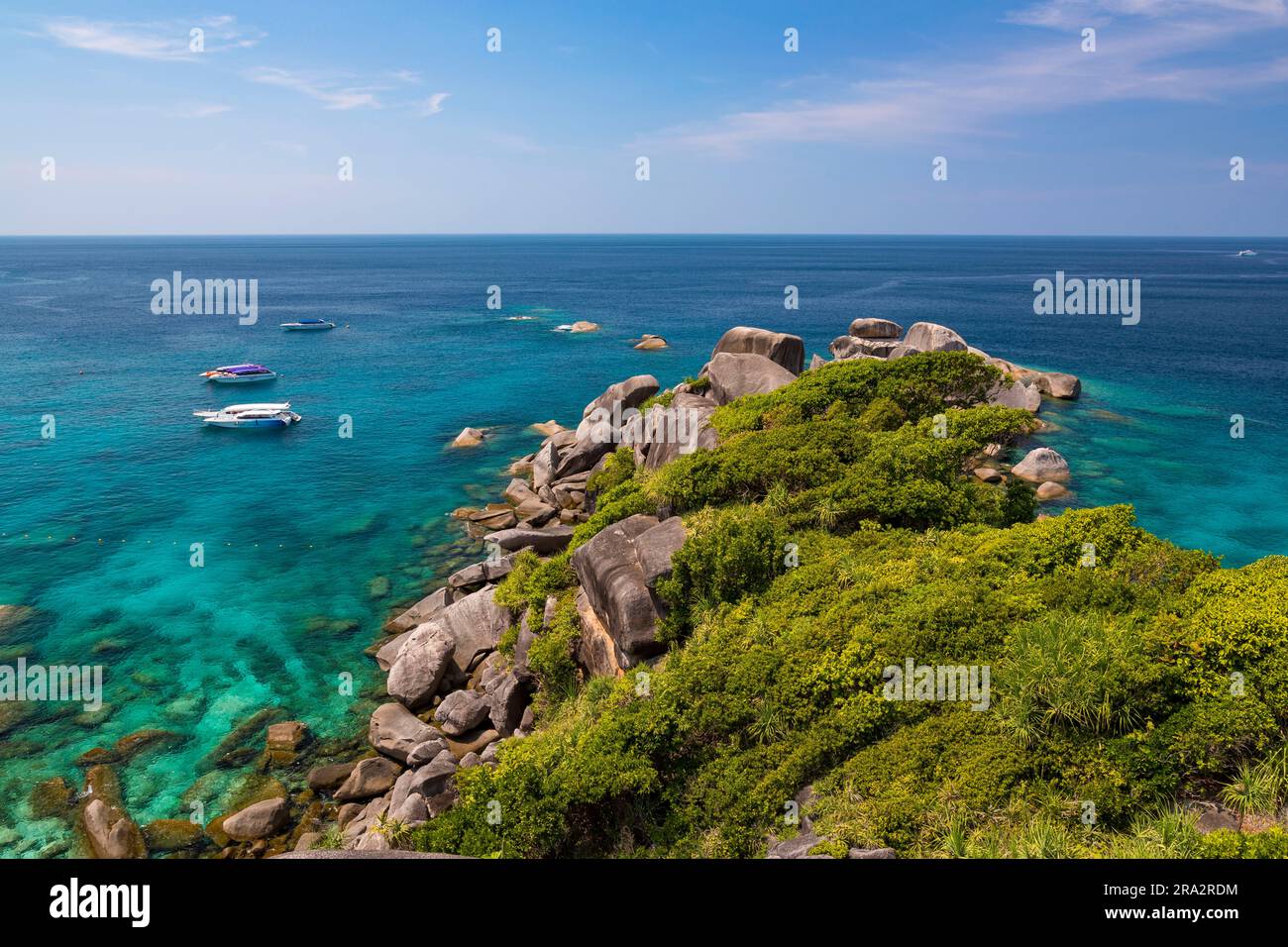 Thailand, Phang Nga Province, Similan national marine park, Koh Similan ...