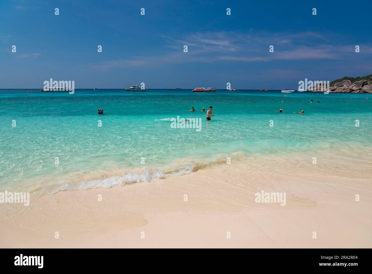 Thailand, Phang Nga Province, Similan national marine park, Koh Similan ...