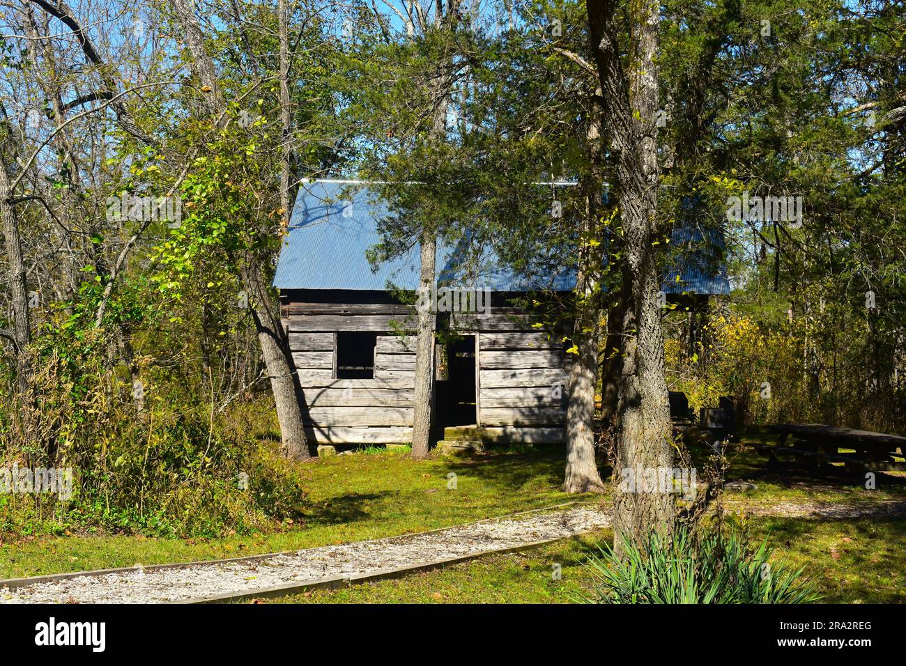 The Thomas Brown Cabin was built in the 1800's when the land was ...