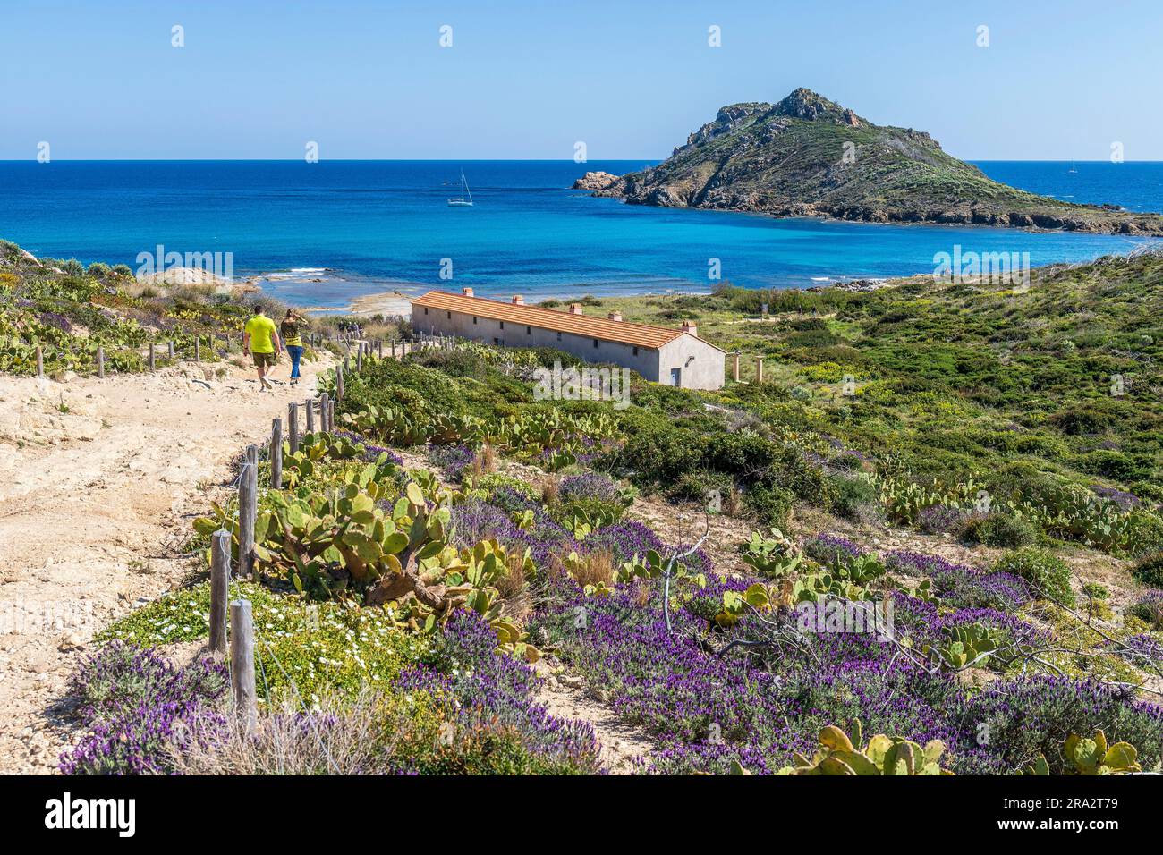 France, Var, Saint-Tropez peninsula, Ramatuelle, the Douanes House on ...