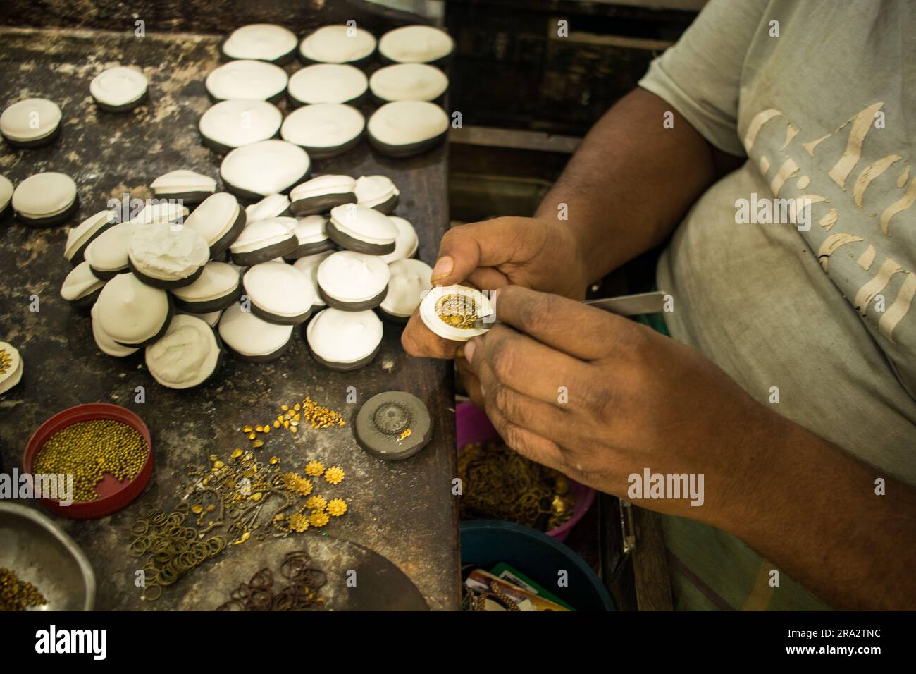 Traditional jewelry making hi-res stock photography and images - Alamy