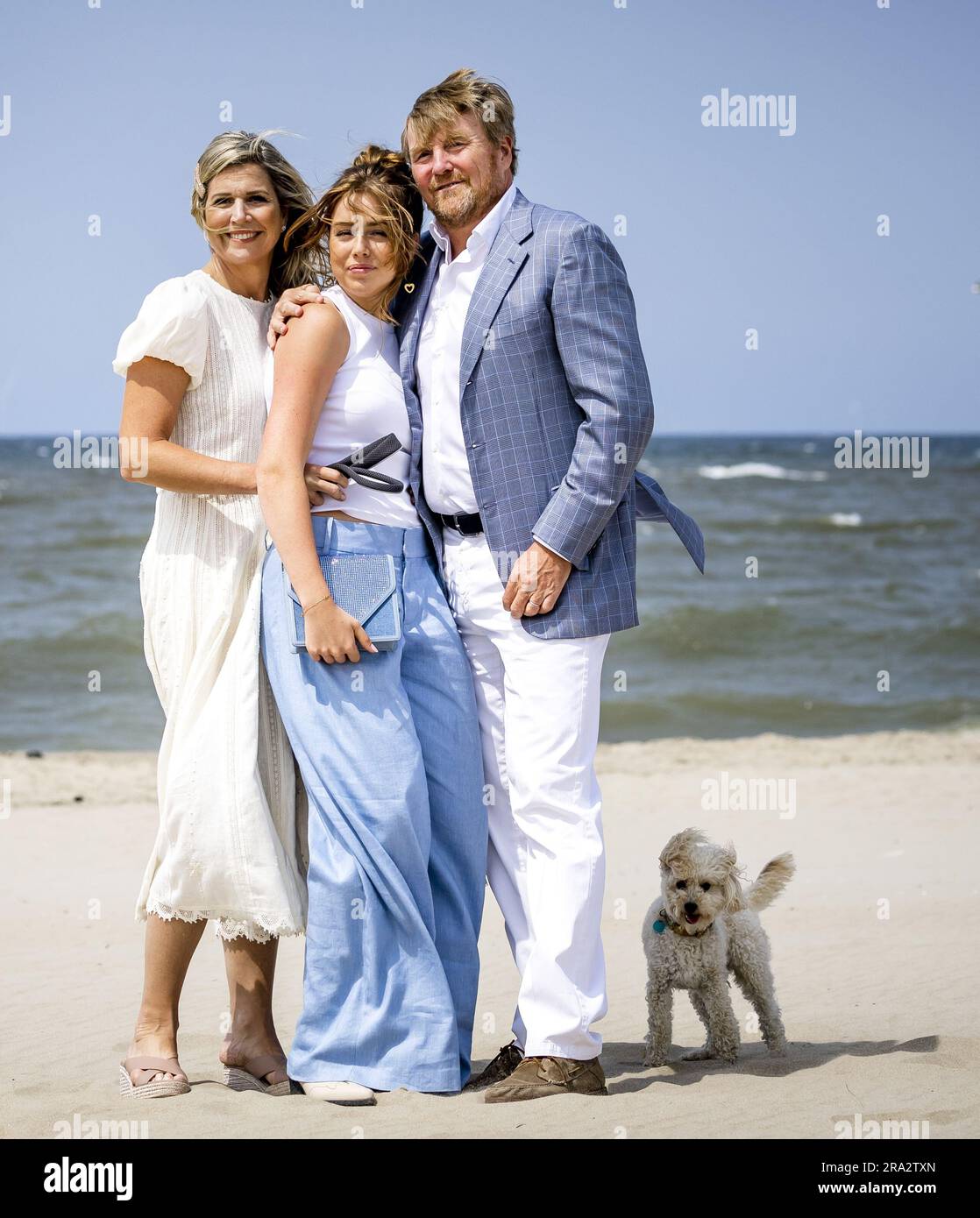 THE HAGUE - Princess Alexia together with King Willem-Alexander, Queen ...