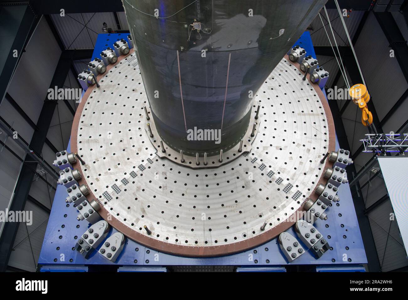 Bremerhaven, Germany. 30th June, 2023. A test rig for wind turbine ...