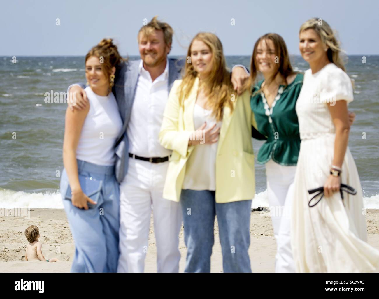 THE HAGUE - Princess Alexia, Princess Amalia, King Willem-Alexander ...