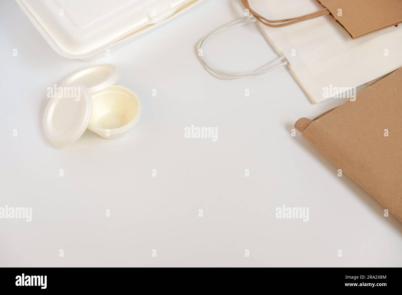 Set of card and paper elements related to packaging and transport of ...