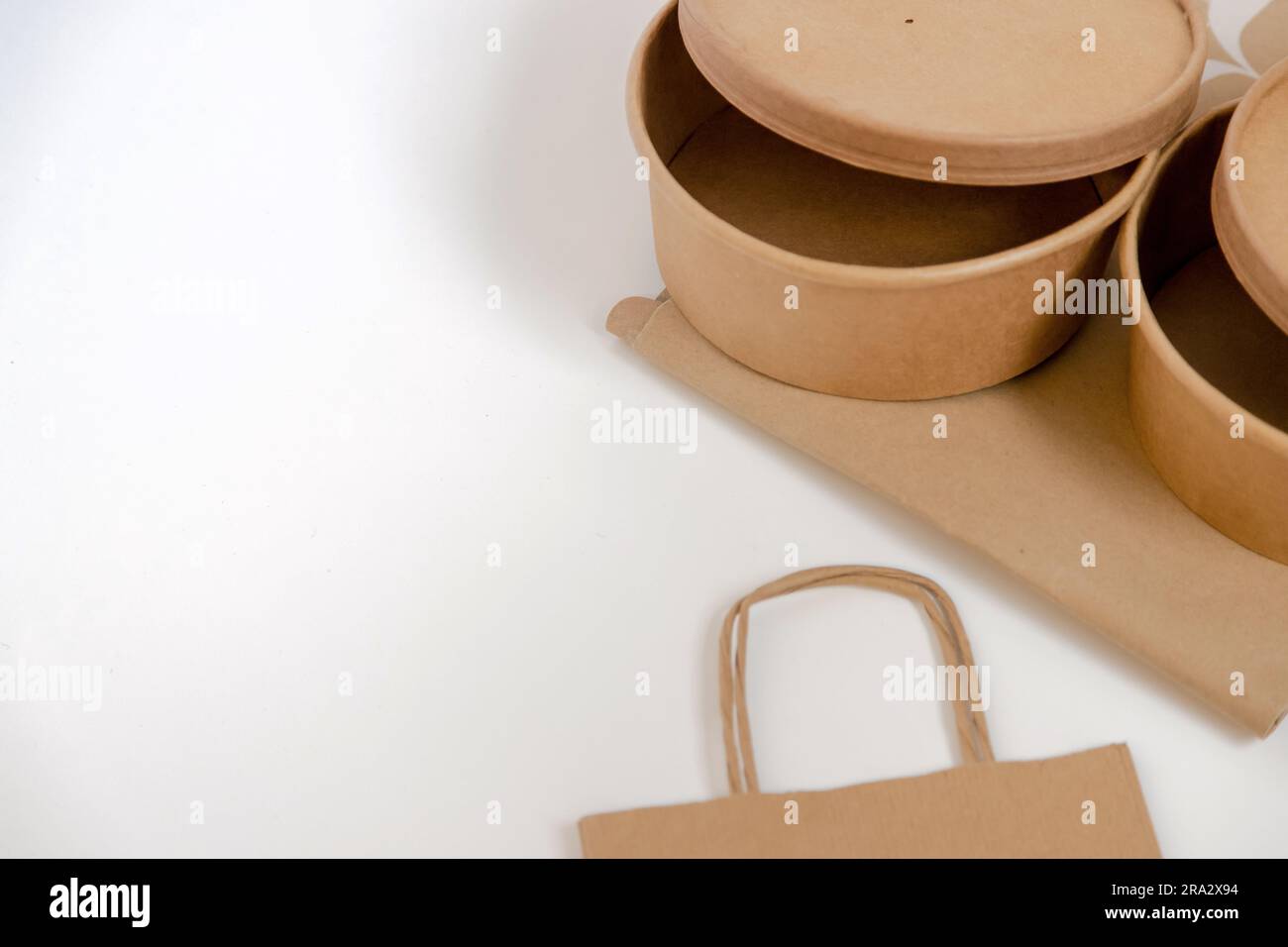 Set of card and paper elements related to packaging and transport of ...