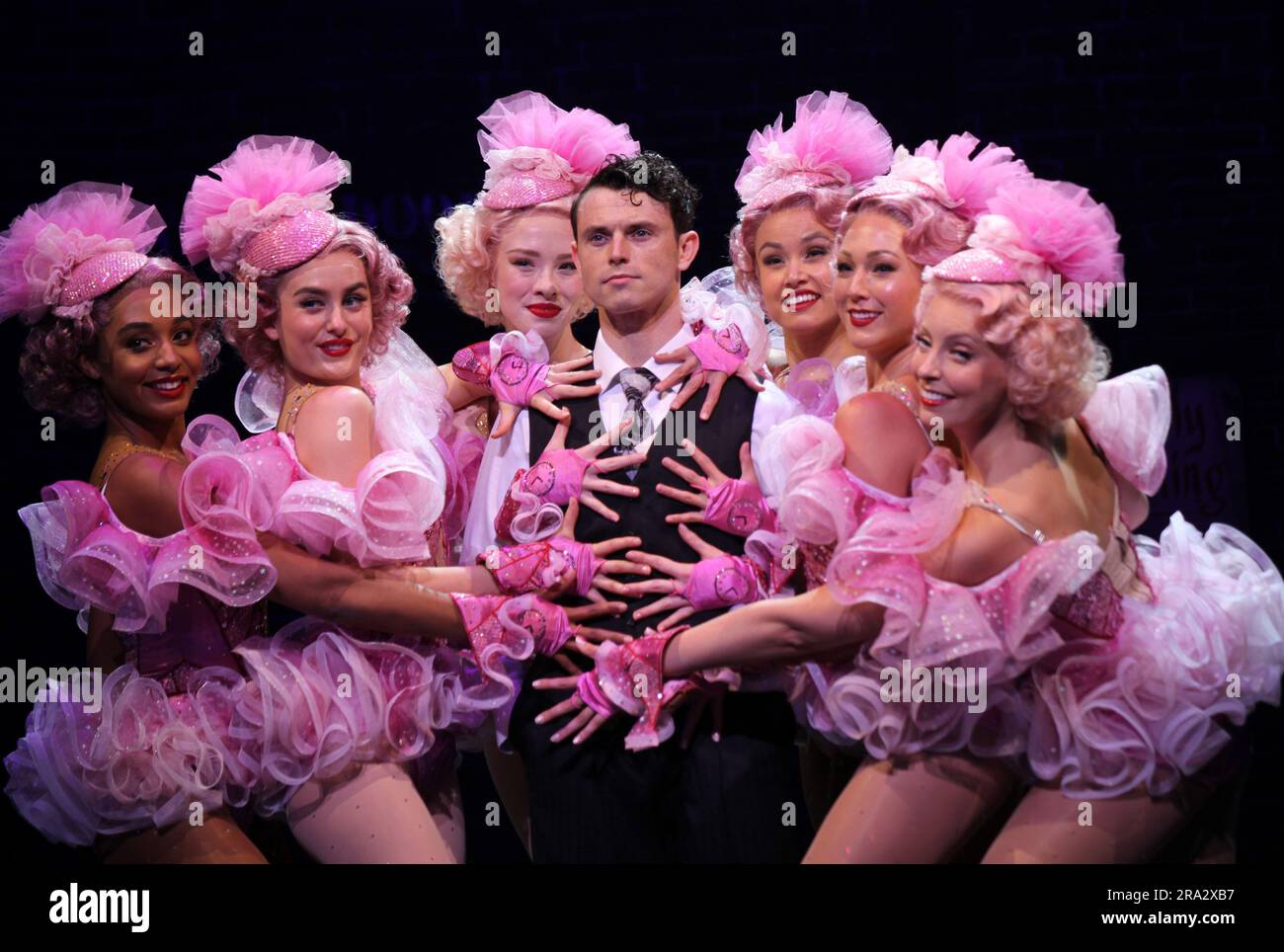 London.UK. Charlie Stemp at a photocall for Crazy For You at the ...