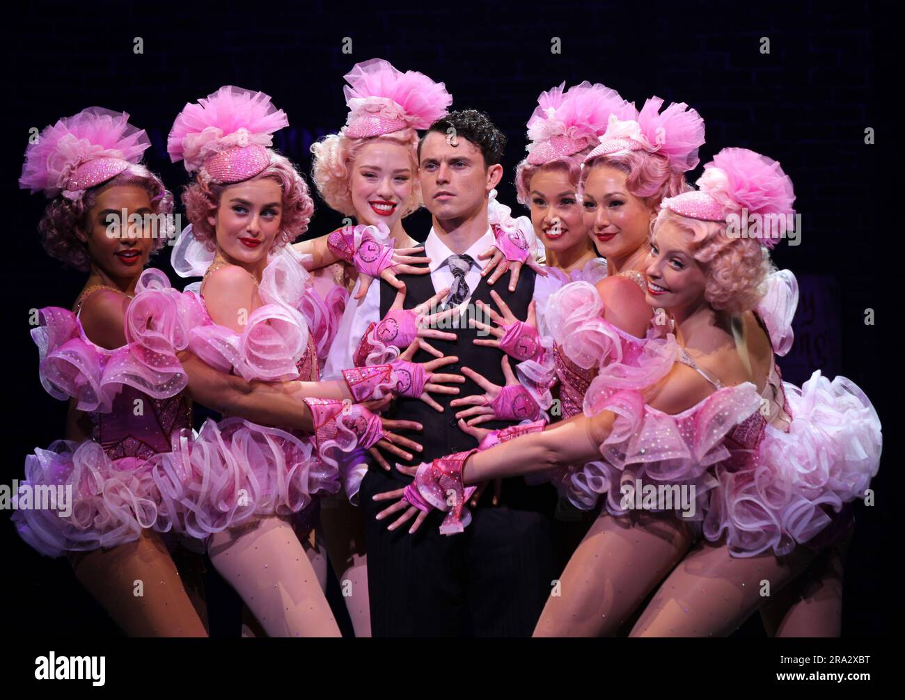 London.UK. Charlie Stemp at a photocall for Crazy For You at the ...