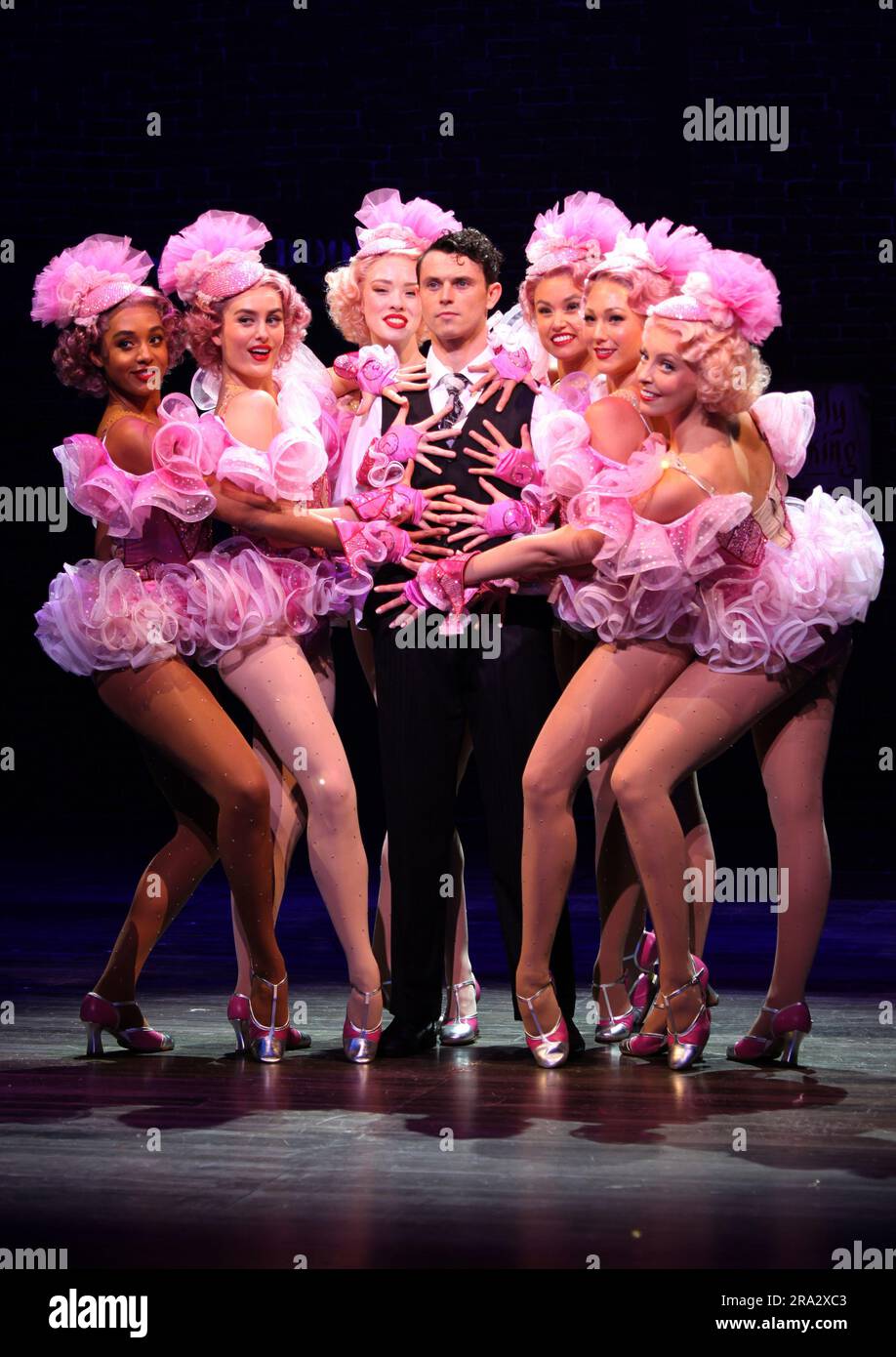 London.UK. Charlie Stemp at a photocall for Crazy For You at the ...