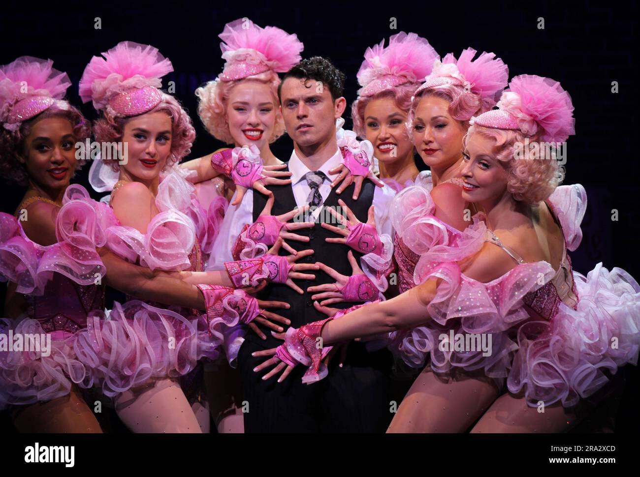 London.UK. Charlie Stemp at a photocall for Crazy For You at the ...