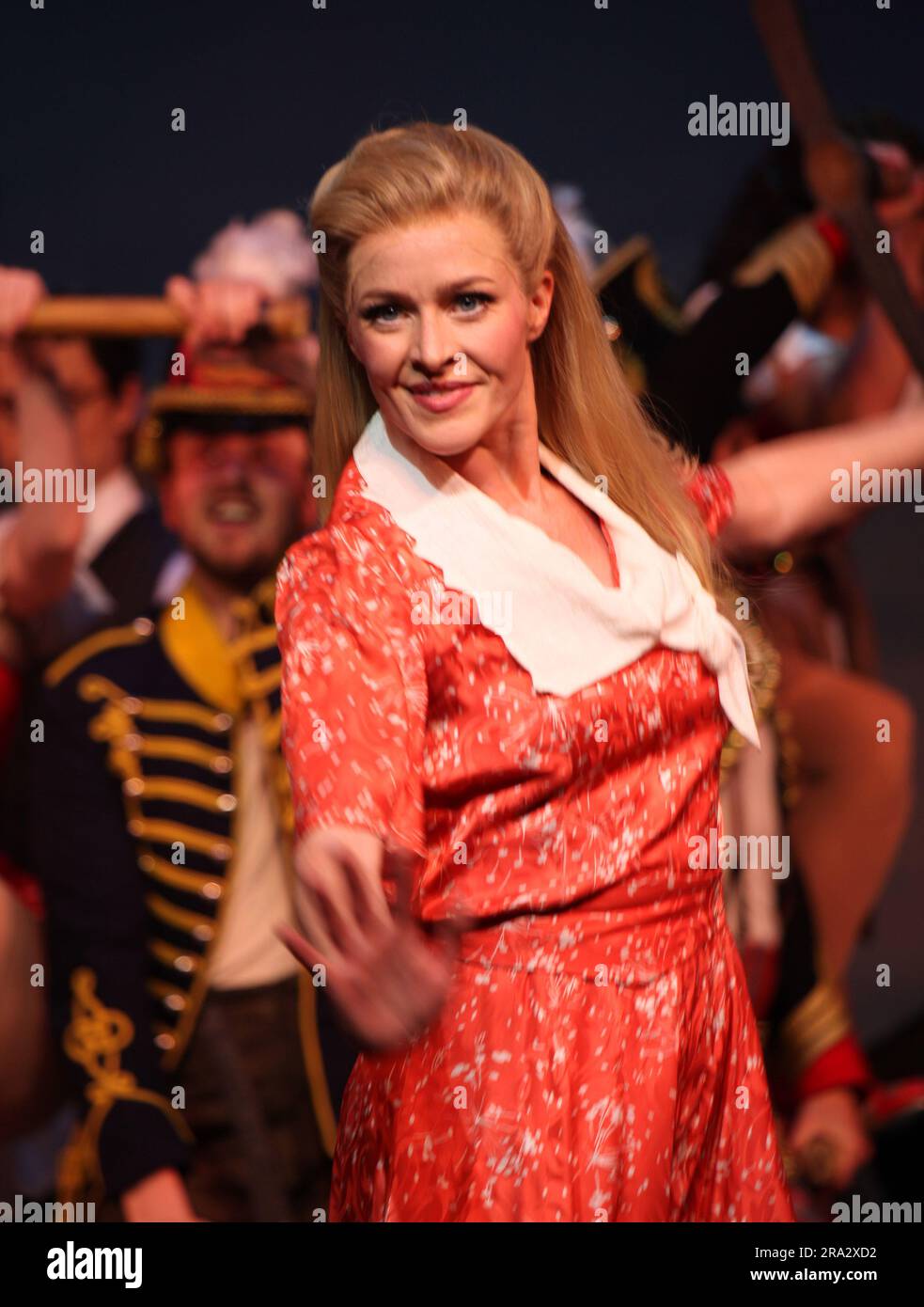London.UK. Carly Anderson at a photocall for Crazy for You at the ...
