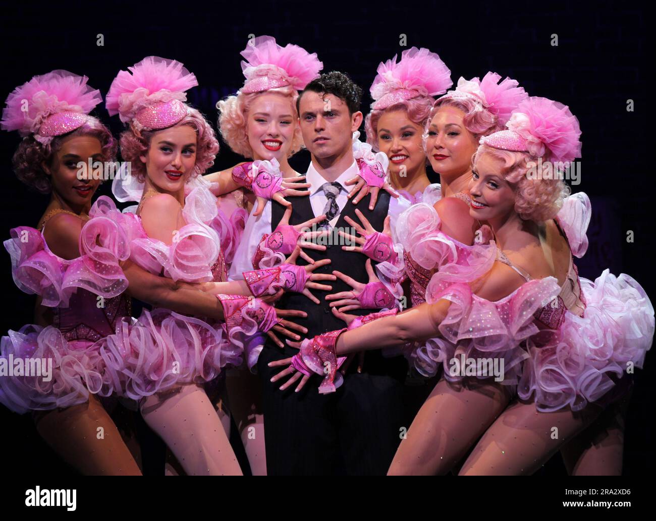 London.UK. Charlie Stemp at a photocall for Crazy For You at the ...