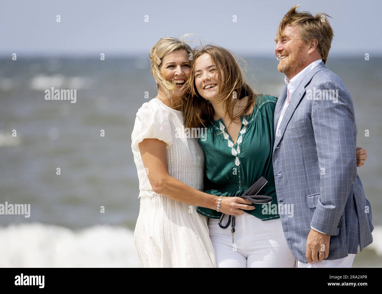 THE HAGUE - Queen Maxima, Princess Ariane and King Willem-Alexander on ...