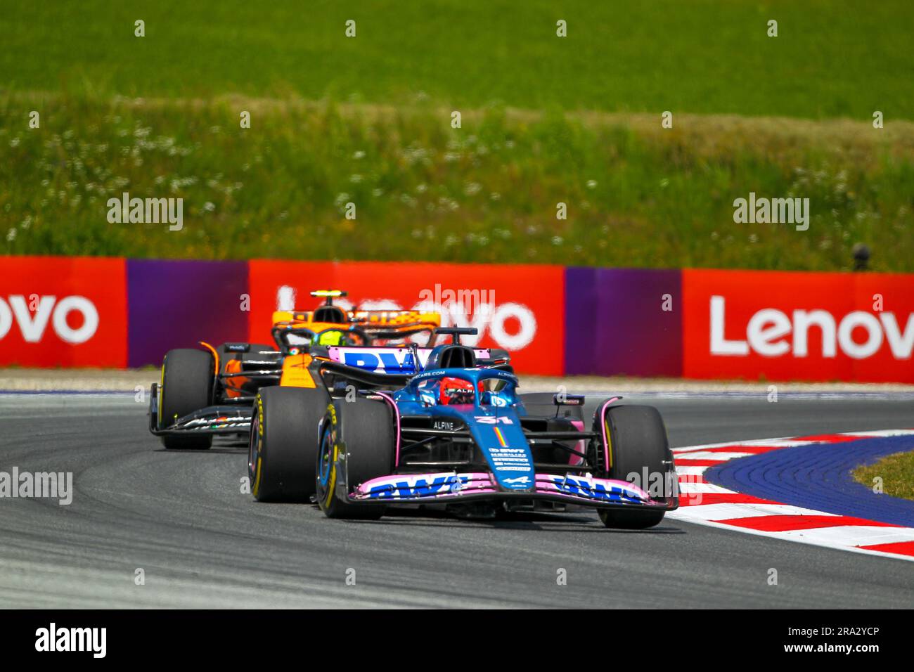 Red Bull Ring Circuit, Spielberg, Austria, June 30, 2023, Esteban Ocon ...