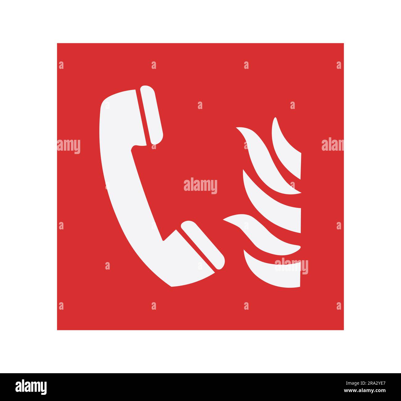 Isolated Fire Emergency Telephone Symbol. Concept of safety signs Stock ... Isolated Fire Emergency Telephone Symbol. Concept of safety signs Stock ...