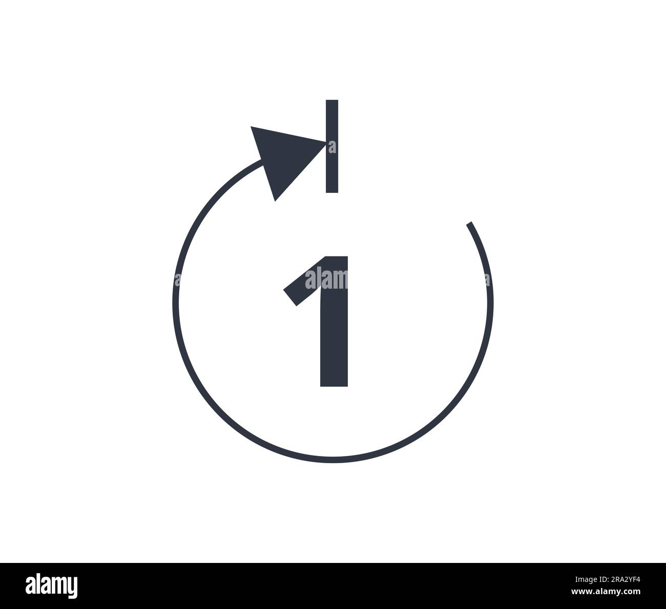 Isolated Re-use Prevention Symbol. Vector Illustration Stock Vector ...