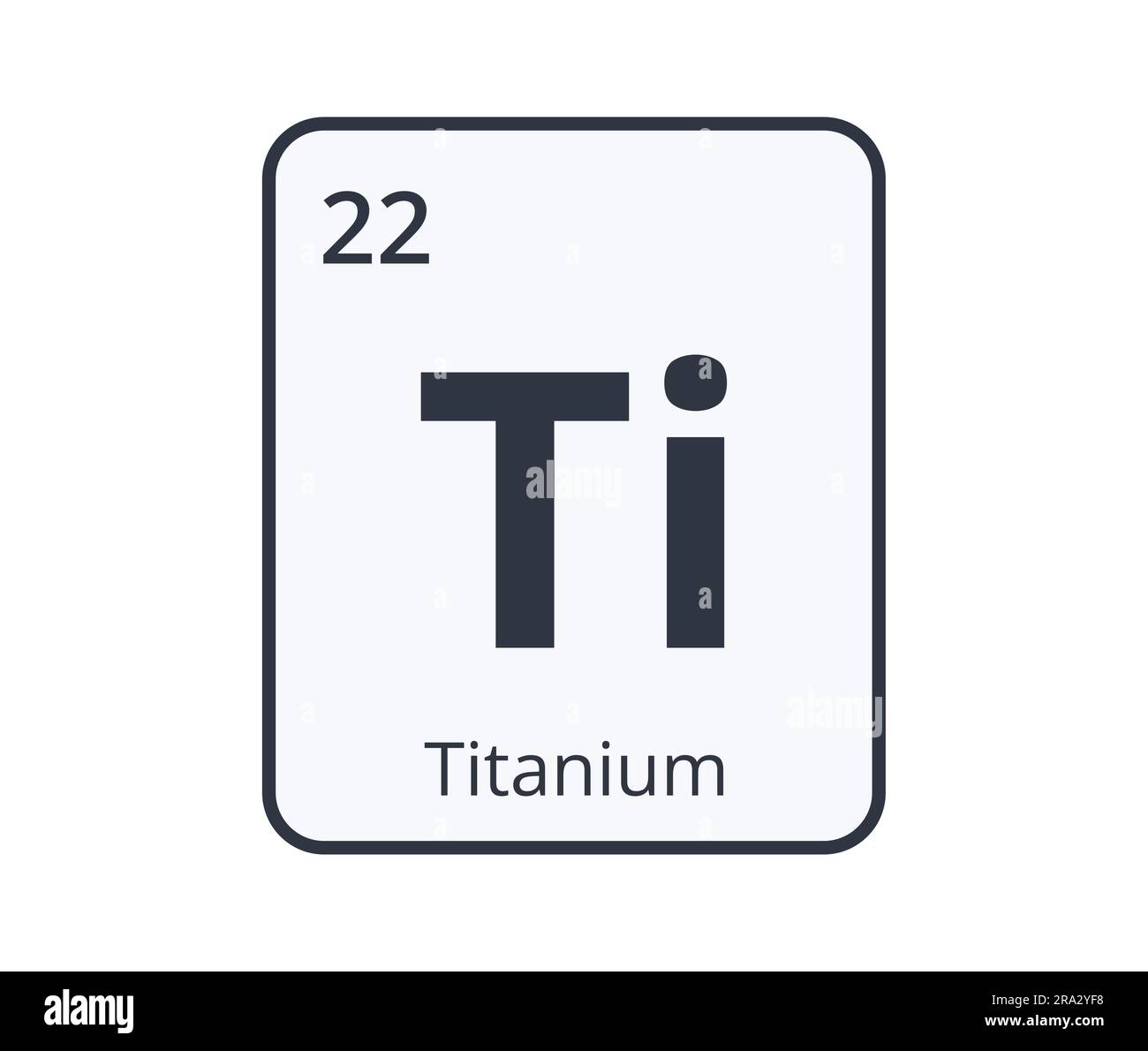 Titanium atom Stock Vector Images - Alamy