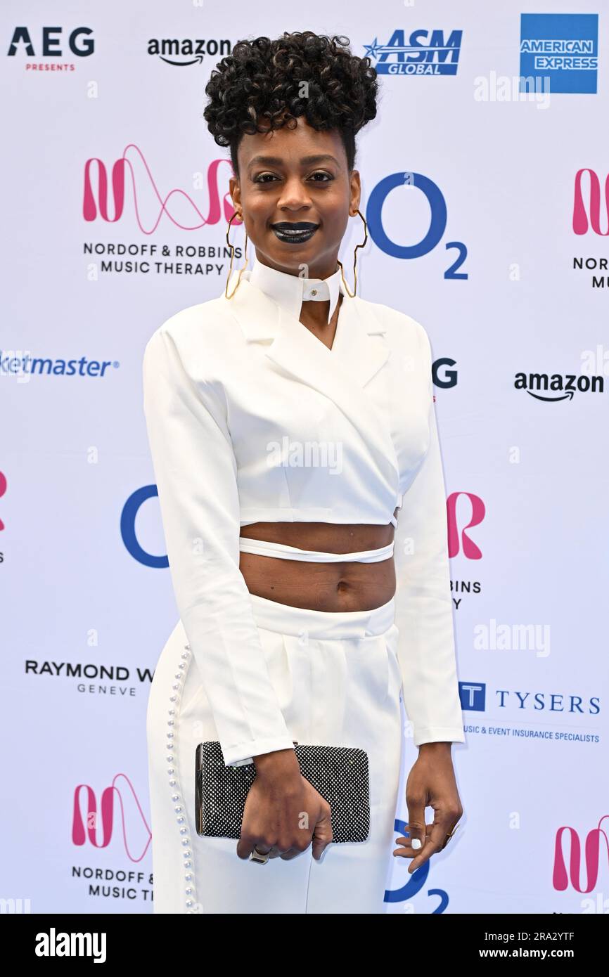 London, UK. 30 June 2023. Ayanna Witter-Johnson attending the Nordoff ...