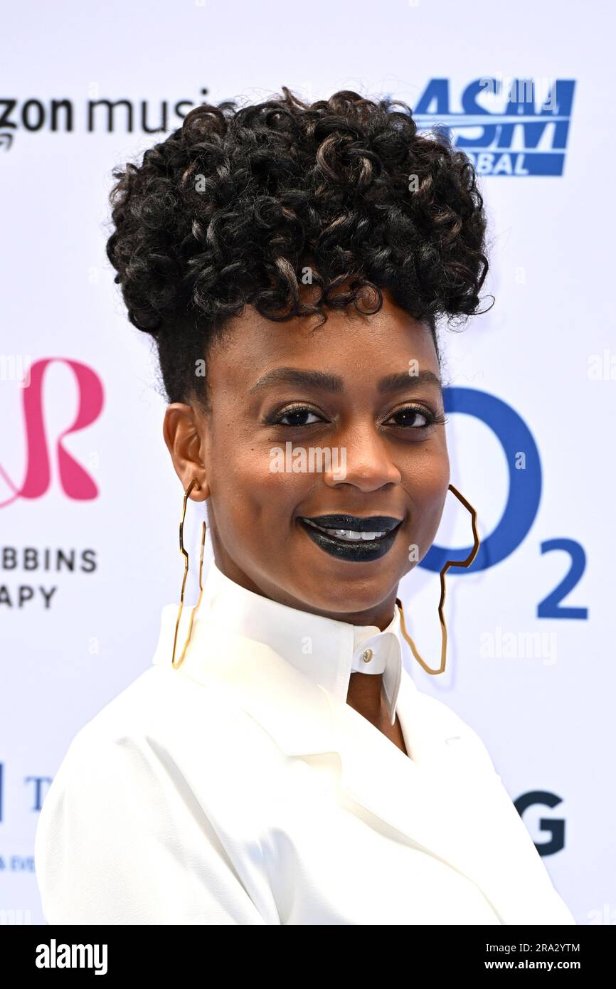 London, UK. 30 June 2023. Ayanna Witter-Johnson attending the Nordoff ...