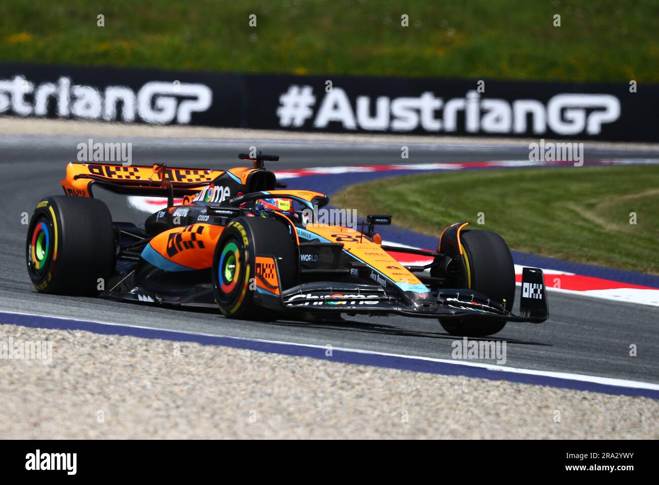 Spielberg, Austria. 30th June, 2023. Oscar Piastri of McLaren on track ...