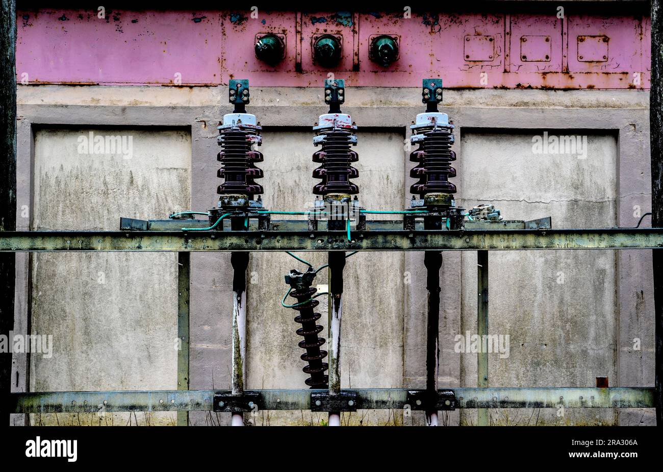 Old electric transformer hi-res stock photography and images - Alamy
