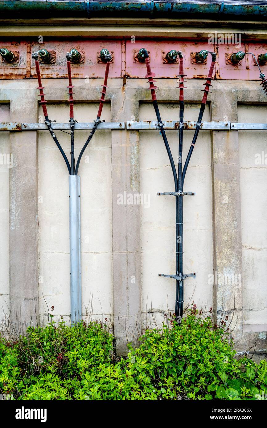 Old electric transformer hi-res stock photography and images - Alamy