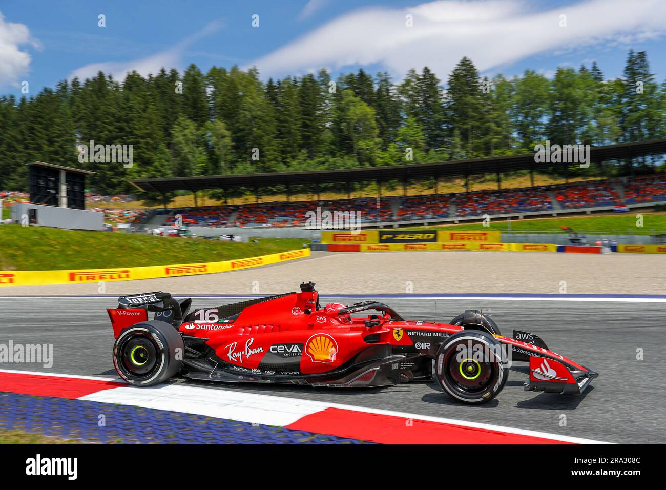 Charles Leclerc (MON) Ferrari F1-23 during FORMULA 1 ROLEX GROSSER ...