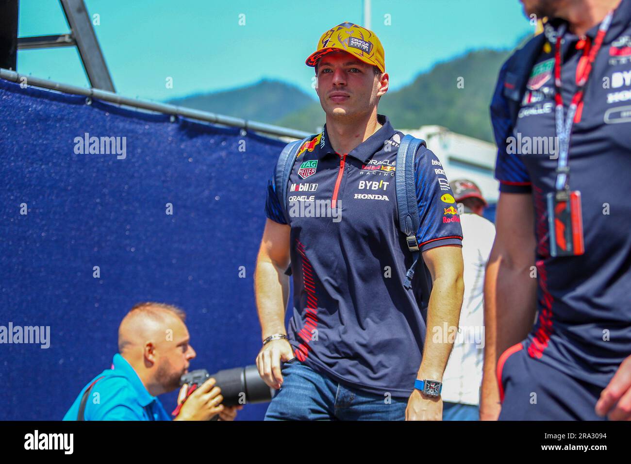 Max Verstappen (NED) Redbull Racing RB19 during FORMULA 1 ROLEX GROSSER ...