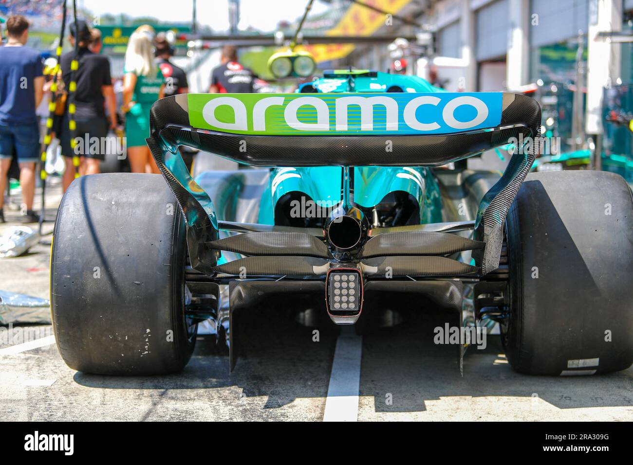 Aston Martin Aramco Cognizant F1 Team Technical detail during FORMULA 1 ROLEX GROSSER PREIS VON ...