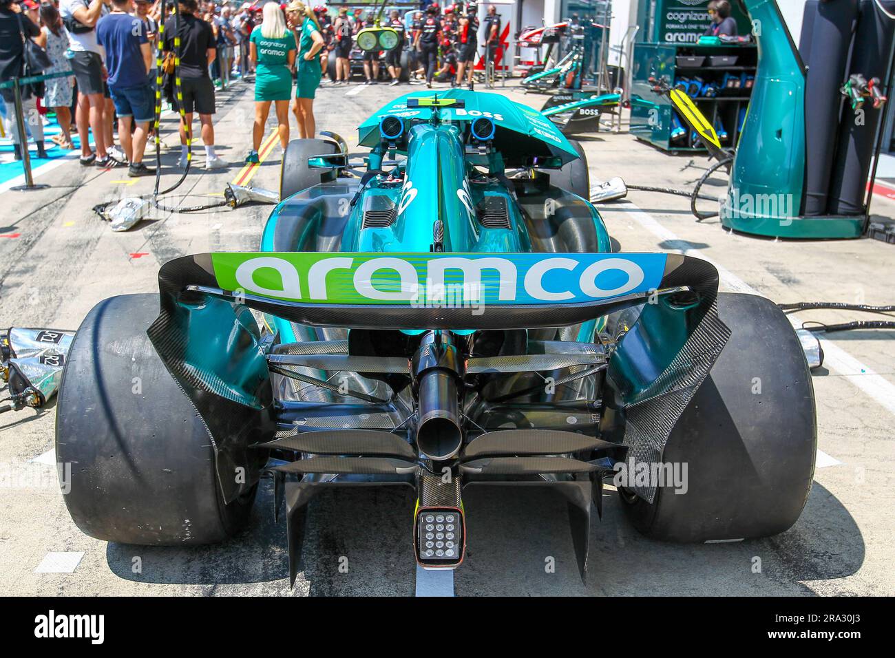 Aston Martin Aramco Cognizant F1 Team Technical detail during FORMULA 1 ROLEX GROSSER PREIS VON ...
