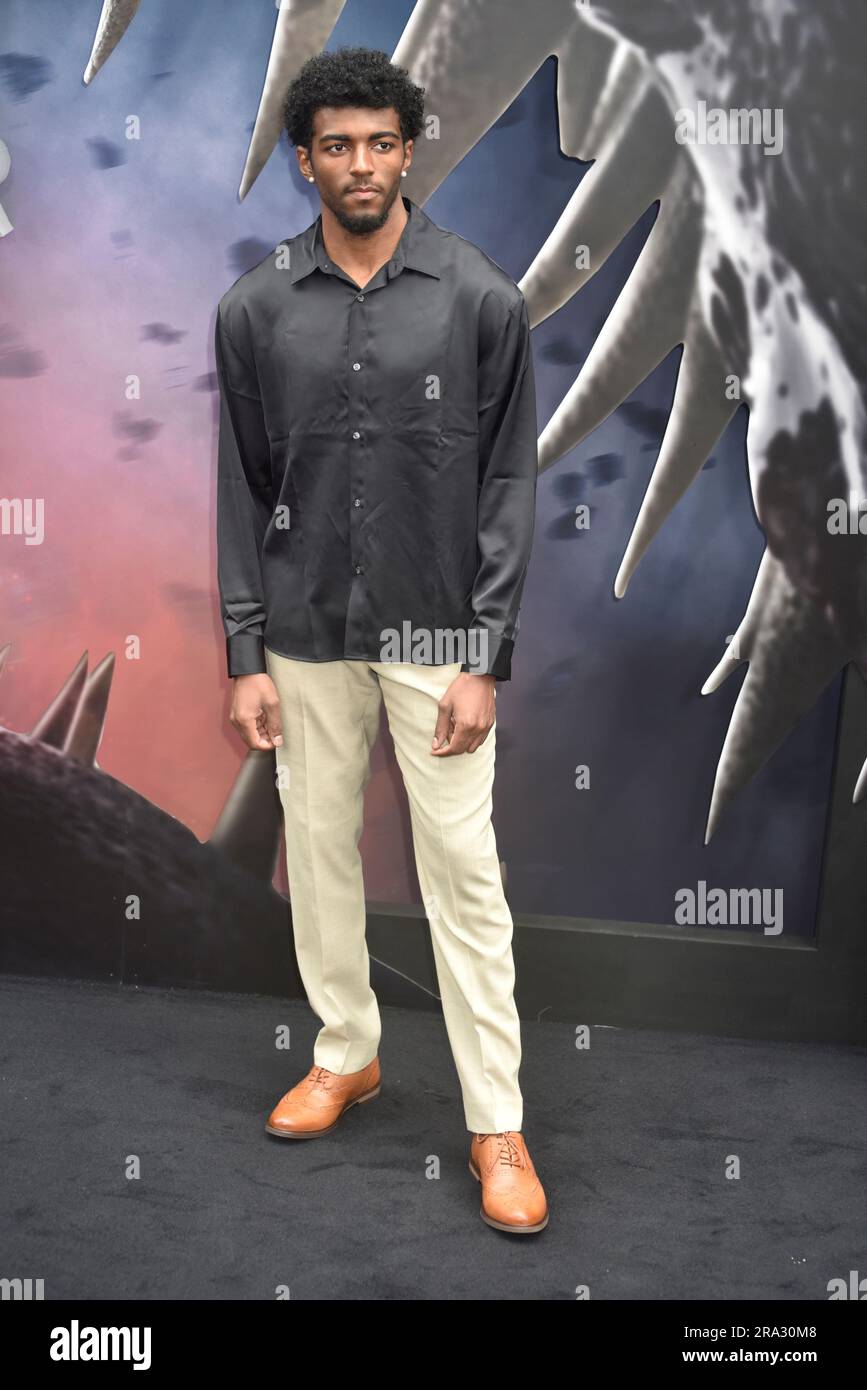 28 June 2023. Wilson Mbomio at the UK Premiere of Netflix "The Witcher ...