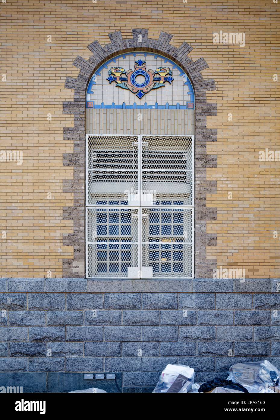 Newtown High School in Queens, NY, was built in stages: Flemish Revival ...