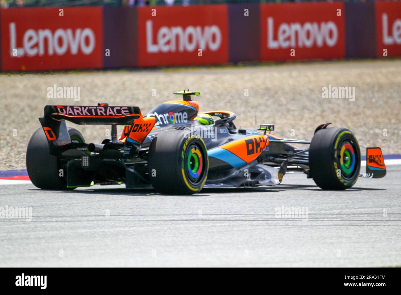 Lando Norris (GBR) McLaren MCL60 during the Formula 1 Championship FORMULA 1 ROLEX GROSSER PREIS ...
