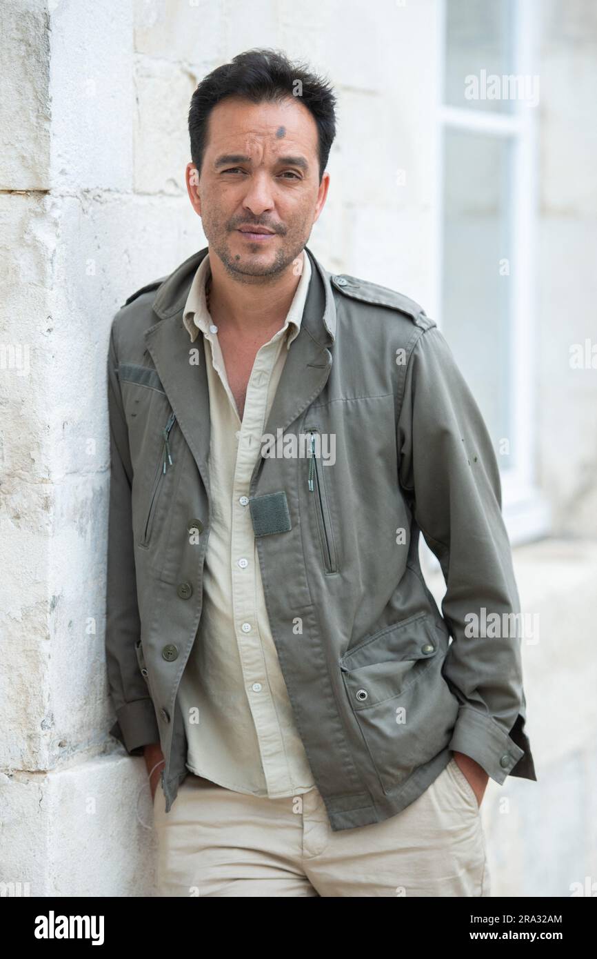 Paris, France. 30th June, 2023. Malik Djoudi pose pour une seance photo lors du 3eme Festival ...
