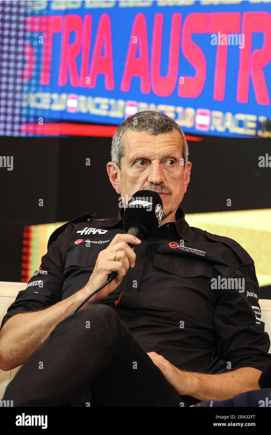 Team principal of haas f1 team hi-res stock photography and images - Alamy