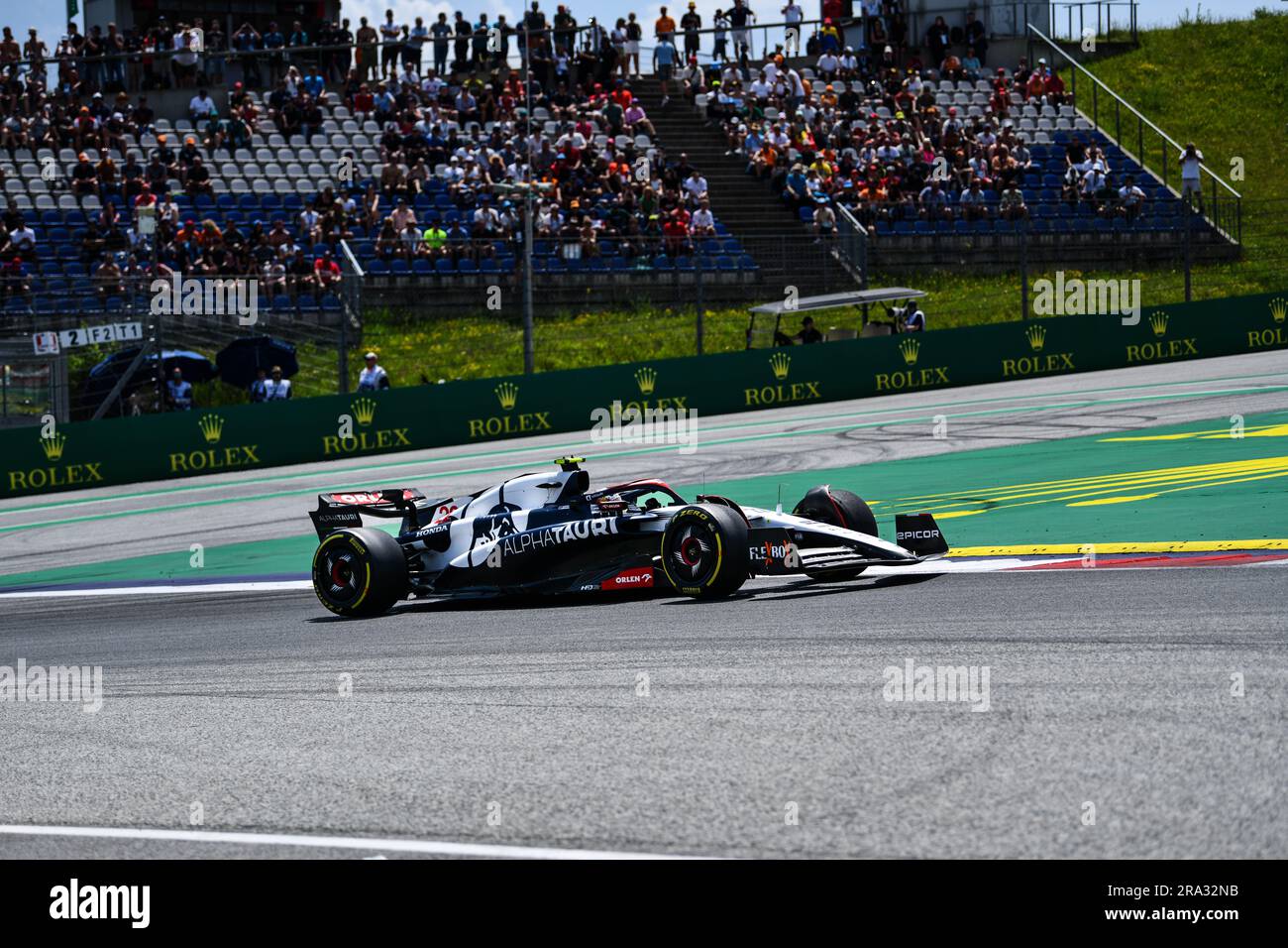 Spielberg, Mezzolombardo, Austria. 30th June, 2023. Japanese driver Yuki Tsunoda ( Scuderia ...