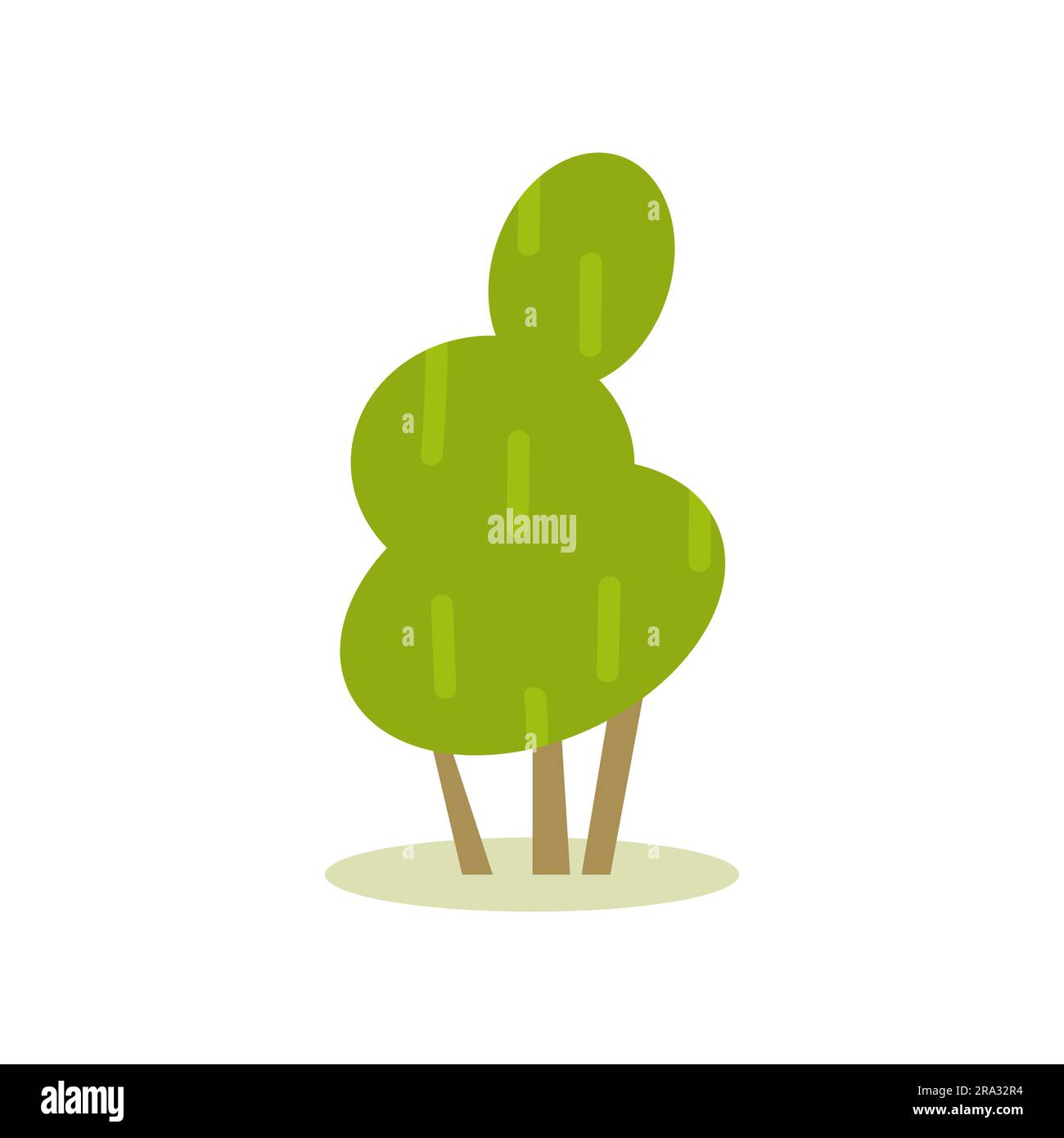 Gardening tall tree Stock Vector Images - Alamy