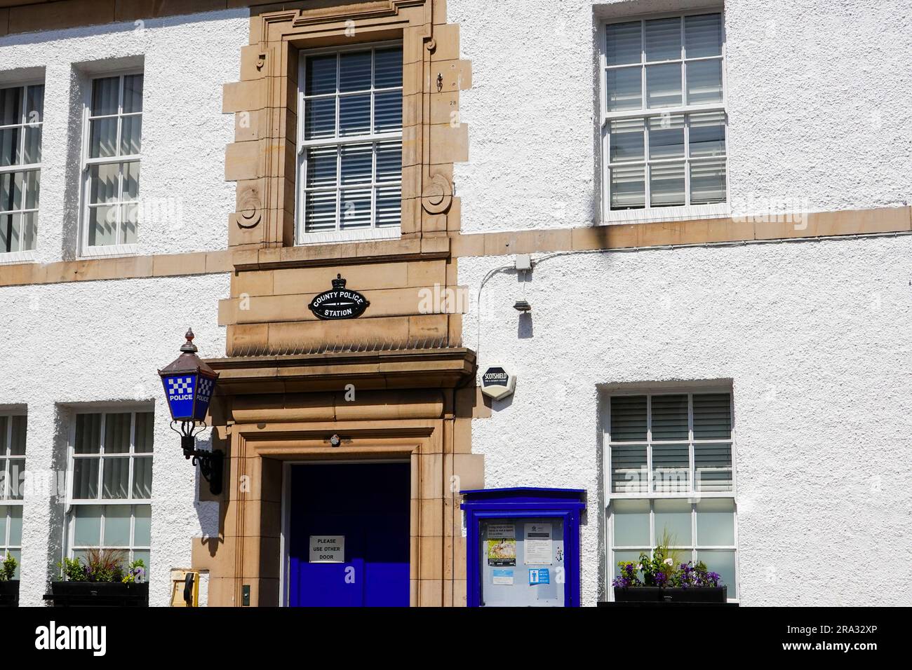 Scottish police station hi-res stock photography and images - Alamy