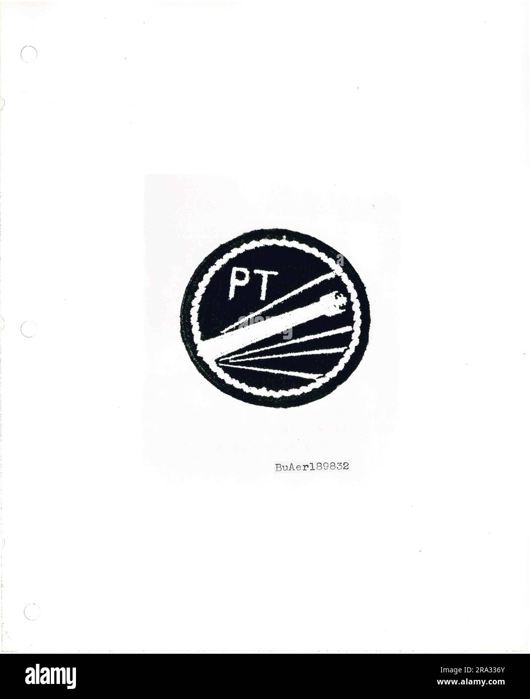 Photograph of Patrol Torpedo Boat Naval Insignia as a Patch Stock Photo ...
