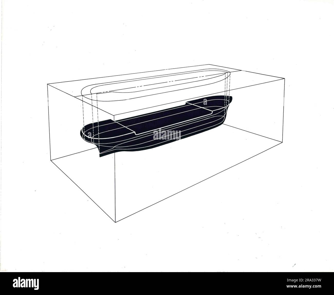 Photograph of Poster from Damage Control Manual Ship Isometric View of ...