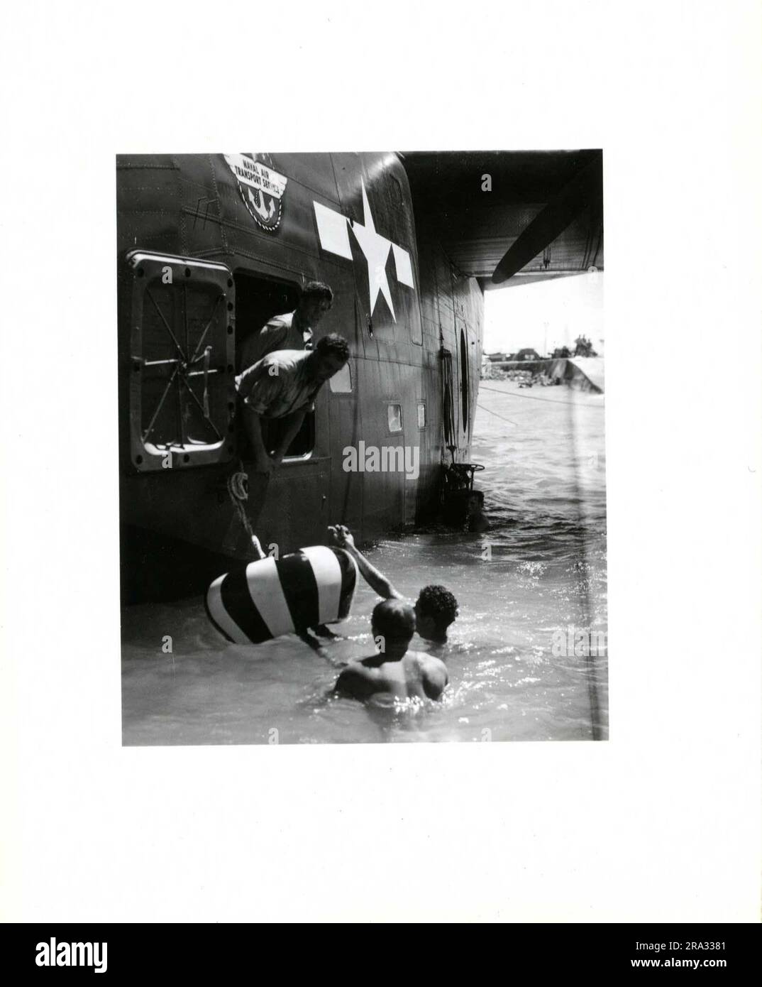 Naval Air Transport Service (NATS) PB2Y Coronado Crew and Naval ...