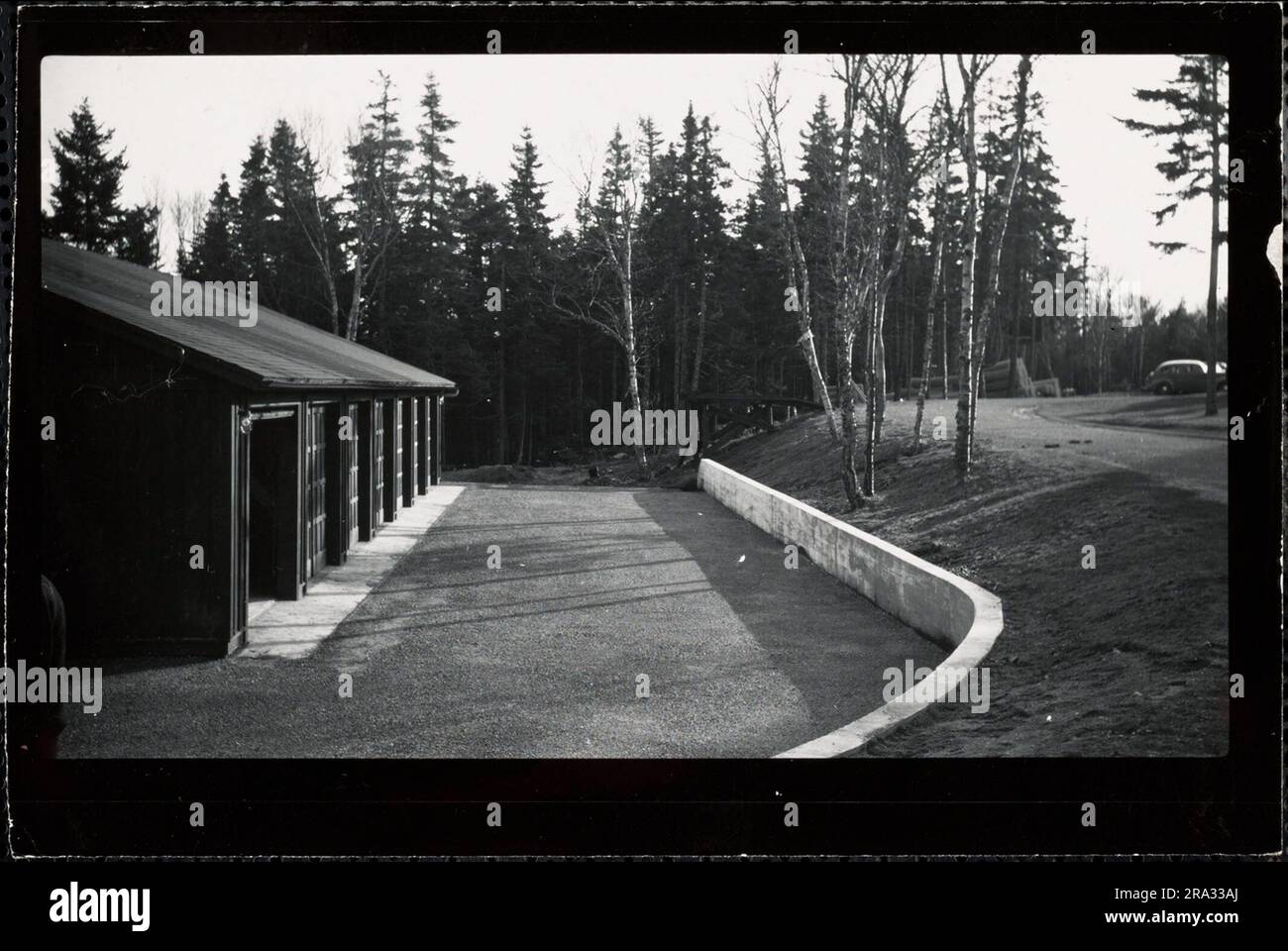 Building, Naval Security Group Activity, Winter Harbor, Maine. 1939 ...