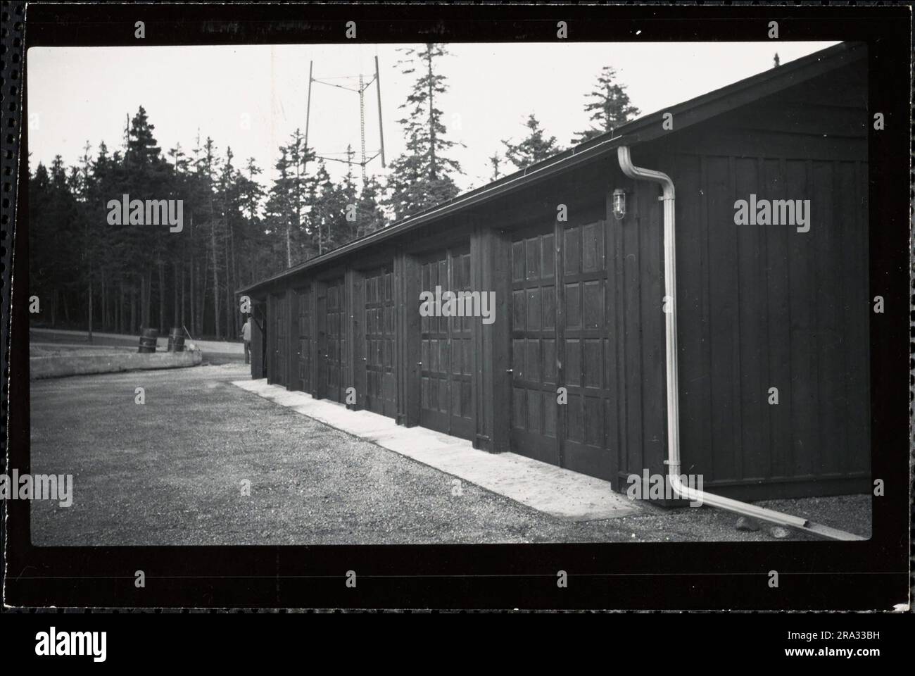 Building, Naval Security Group Activity, Winter Harbor, Maine. 1939 ...
