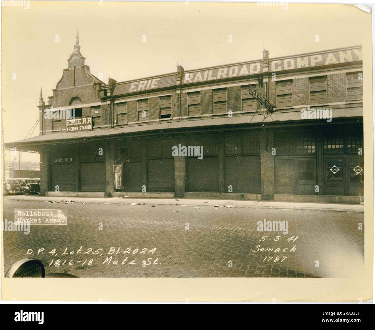 Photograph of exterior Wallabout Market Lot 25 Building 2024 at 1216-18 ...