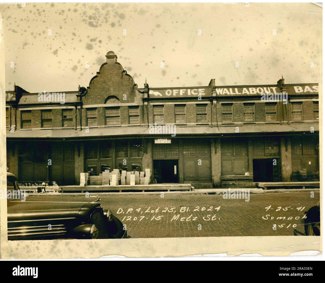 Photograph of exterior Wallabout Market Lot 25 Builiding 2024 at 1207 ...