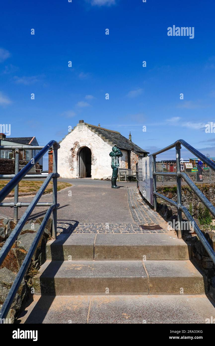 The Watcher, by Kenny Hunter, life-sized sculpture outside the Scottish ...