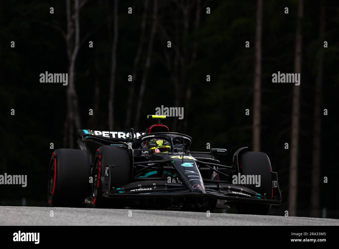 Spielberg, Austria. 30th June, 2023. Lewis Hamilton (GBR) Mercedes AMG ...