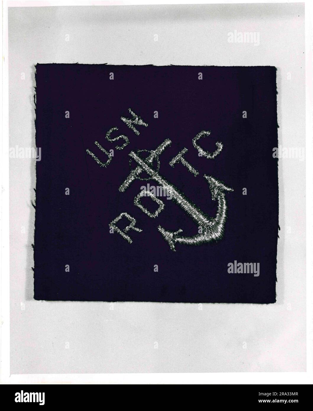 Photograph of ROTC (Reserve Officer Training Corps) Naval Insignia as a ...