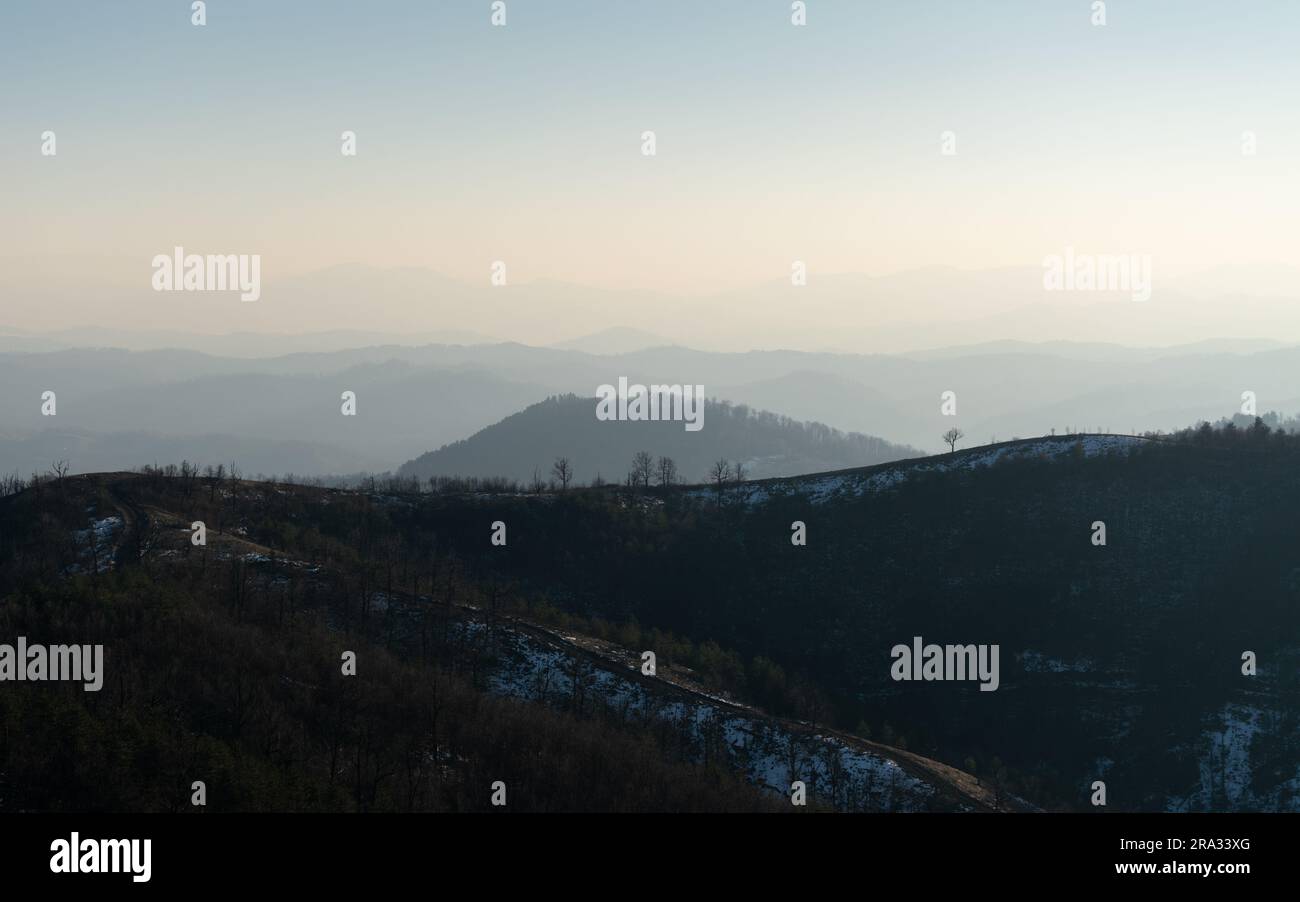 Layers of pollution hi-res stock photography and images - Alamy